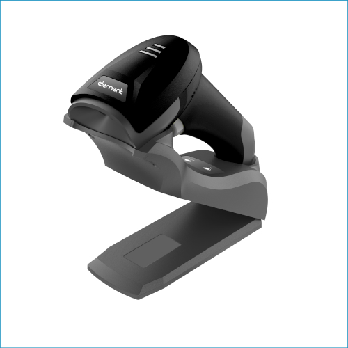 Element P303BT 2D Cordless Bluetooth Barcode Scanner - Black - AAAPOS