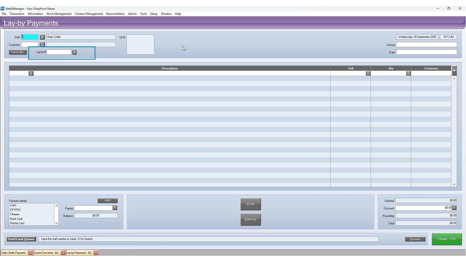 RetailManager Update is Now Available - AAAPOS